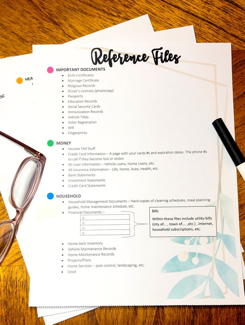 Reference Files - Etsy