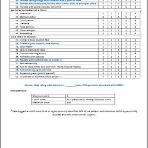 Mental Health Assessment Packet - Etsy