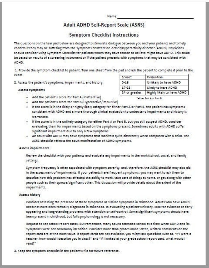 Mental Health Assessment Packet - Etsy