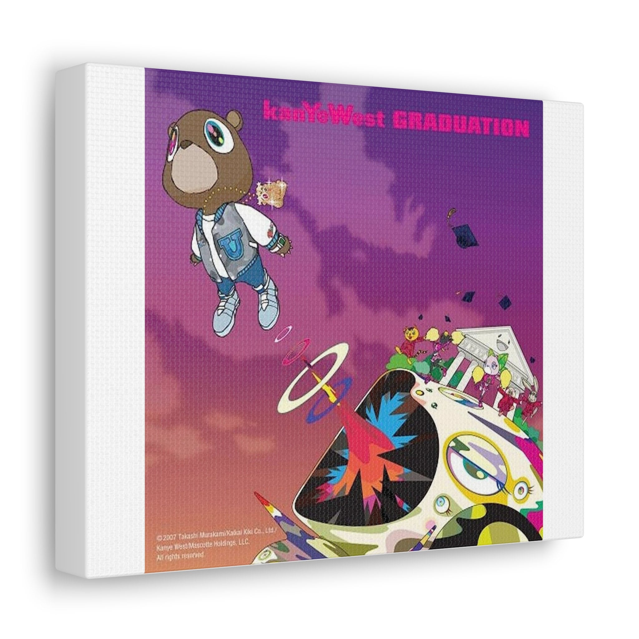 Kanye West Graduation Album Cover Canvas Gallery Wrap - Etsy