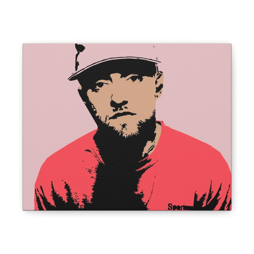 Mac Miller Portrait Canvas Wrap - Etsy