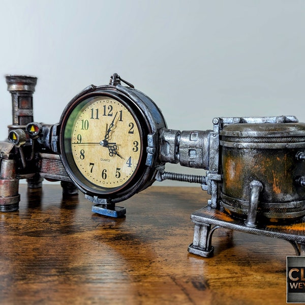 Steampunk Clock - Etsy
