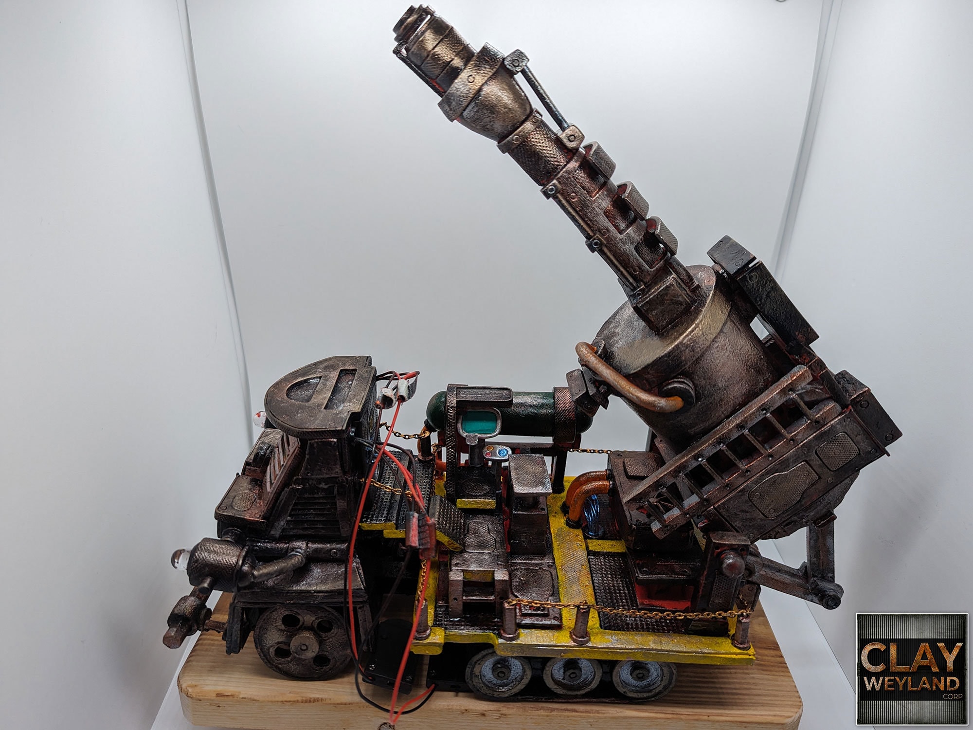 Giant Dieselpunk Flamethrower Machine firestorm - Etsy