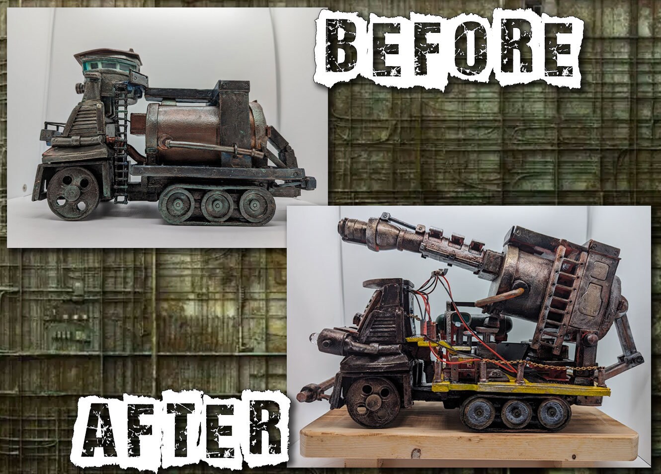 Giant Dieselpunk Flamethrower Machine «firestorm» (RENOVATED) - Etsy