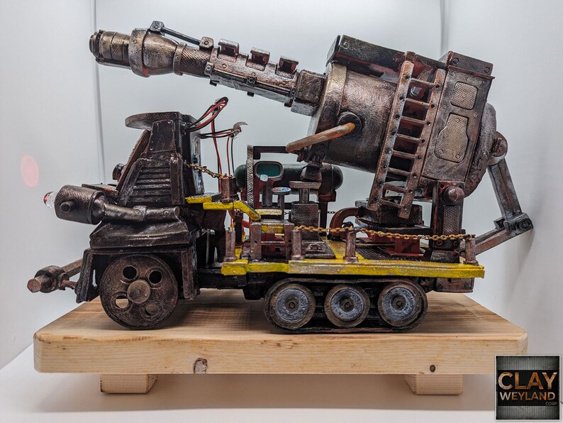 Giant Dieselpunk Flamethrower Machine «firestorm» (RENOVATED) - Etsy
