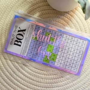 Shut the Box Savings Challenge | Savings Challenge | A6 Savings ...