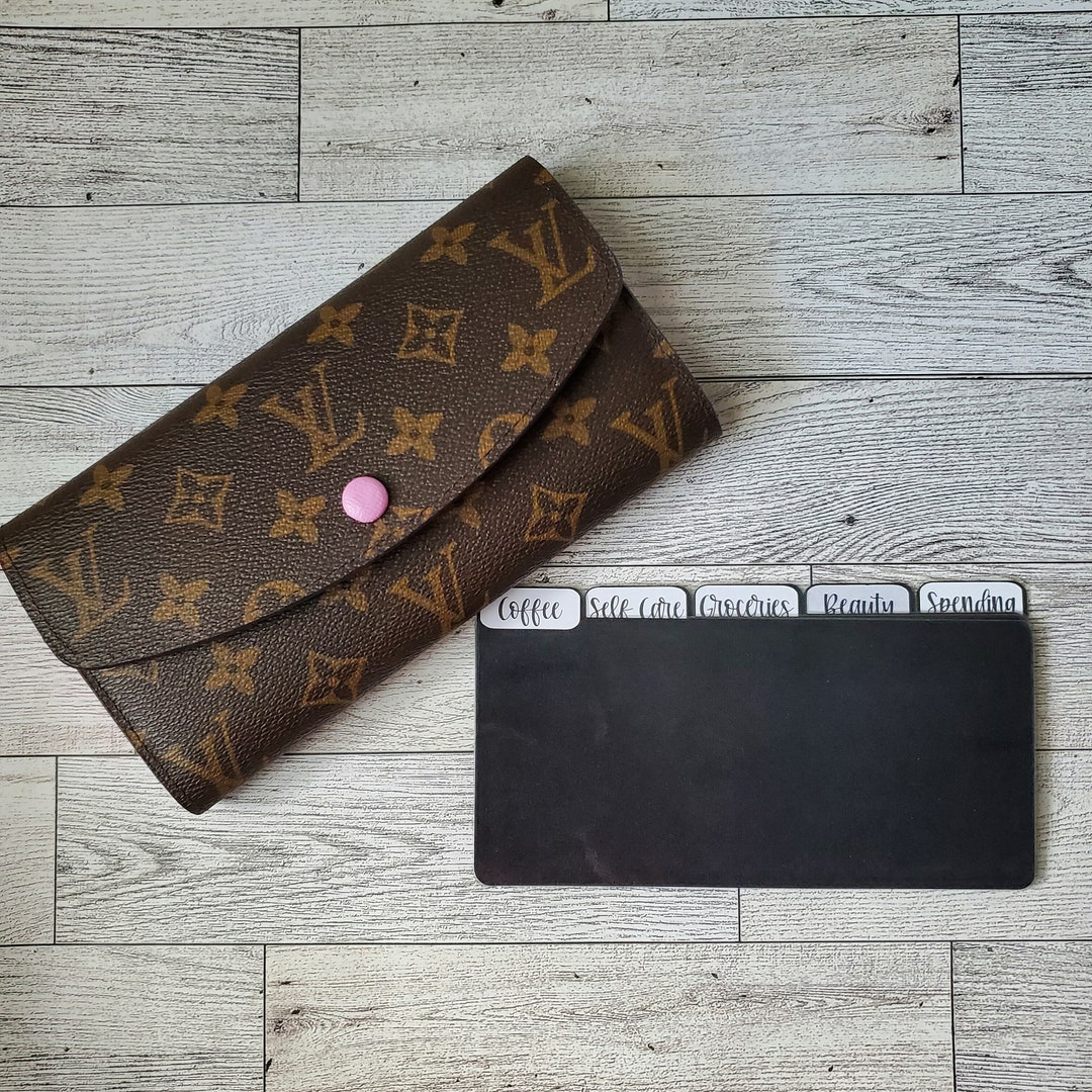 Black Wallet Tabbed Cash Dividers | Laminated Cash Dividers | Wallet ...