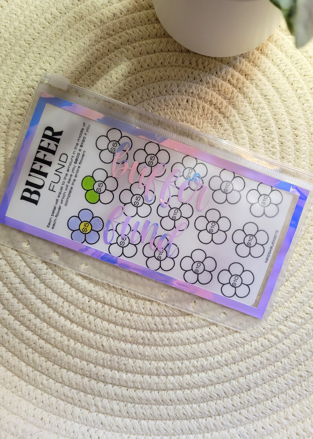 Buffer Fund Savings | Savings Challenge | A6 Savings Challenge ...