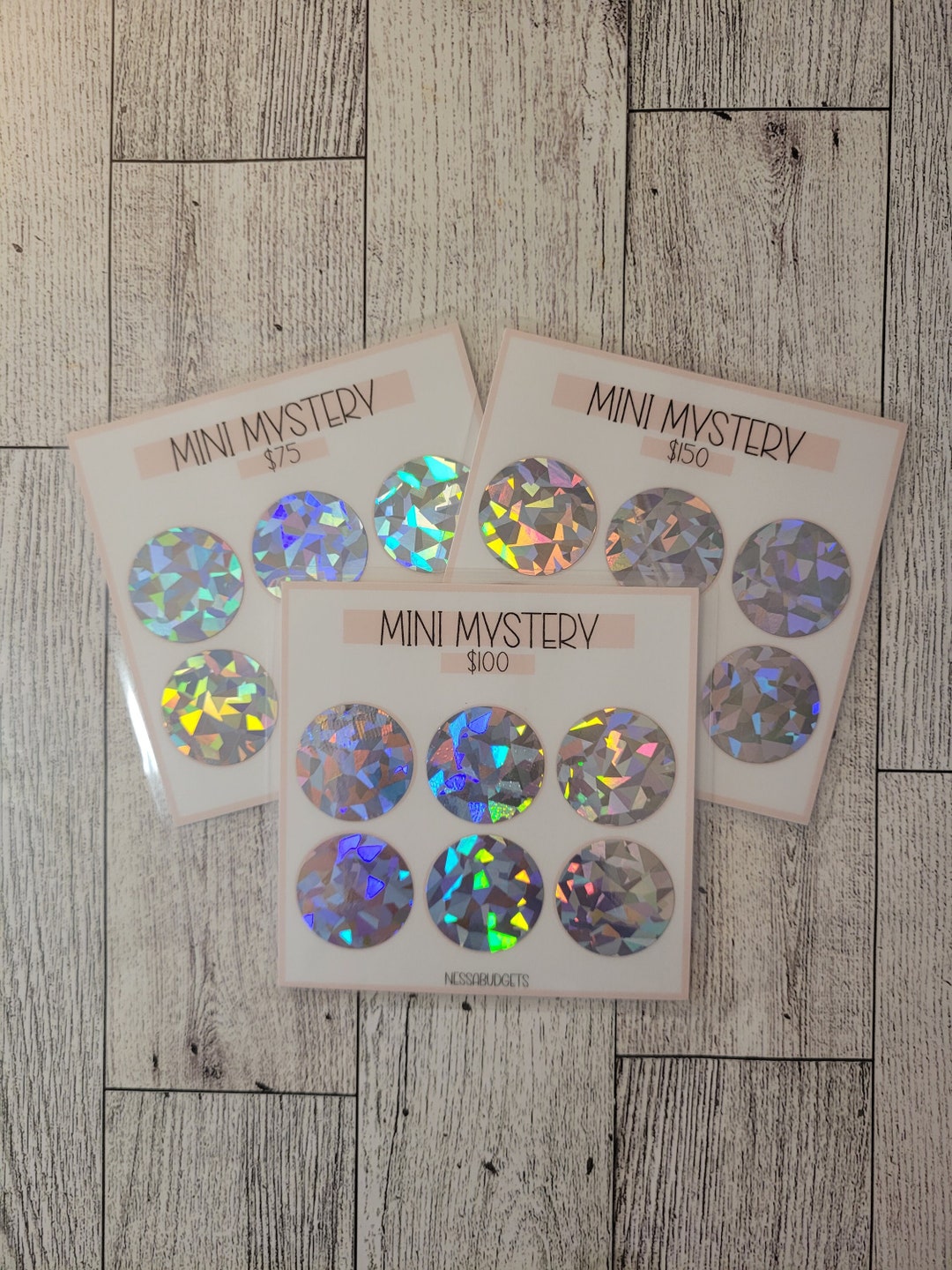 3 Mini Mystery Scratch off Challenges || Minimalistic Scratch off ...