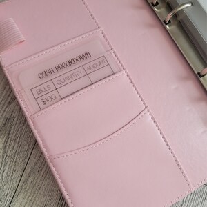 Minimalist Bank Teller Slips || Clear Vellum Teller Slip || - Etsy