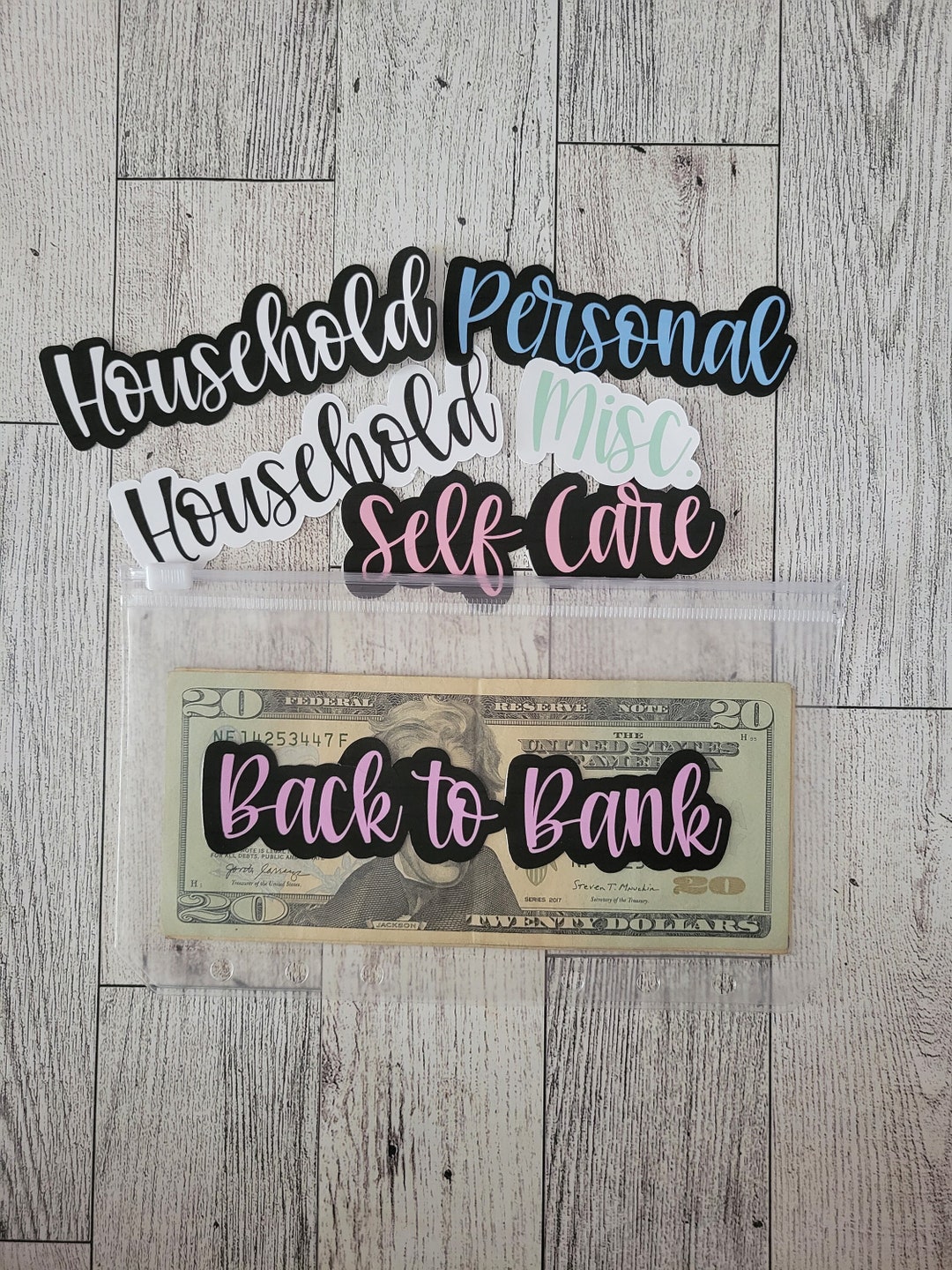 Sticker Labels for Cash Envelopes | Custom Cash Envelope Labels | Cash ...