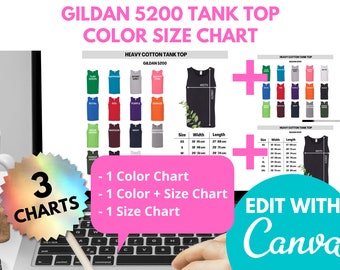 Gildan Tank Chart - Etsy