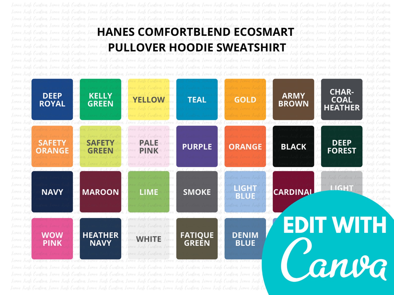 Hanes Color Chart Hanes Size Chart Pullover Hoodie Hanes - Etsy Canada Hanes Color Chart Hanes Size Chart Pullover Hoodie Hanes - Etsy Canada