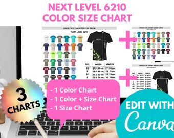 Next Level 6210 Mockup - Etsy