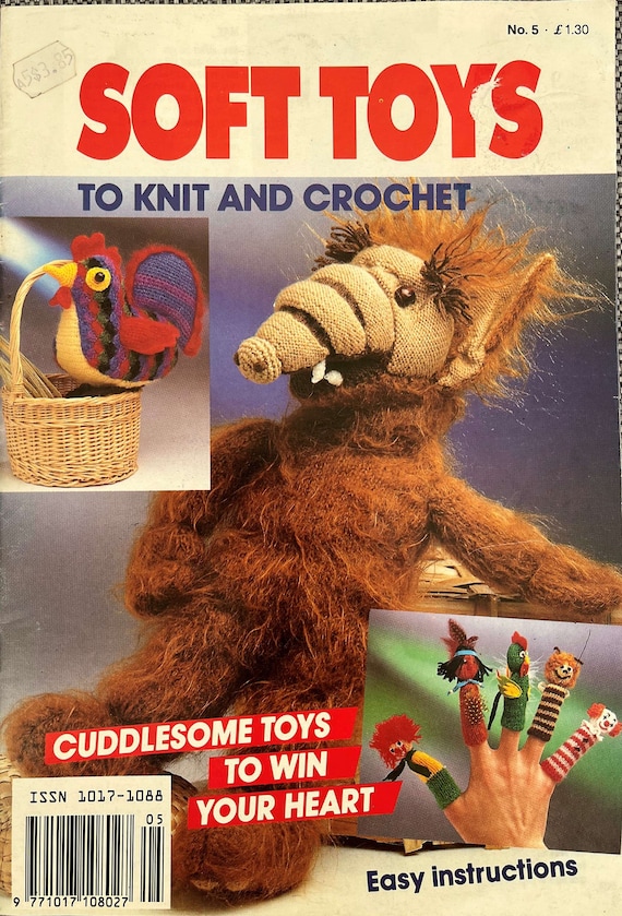Soft Toys Patterns for Knitting and Crochet - Etsy Australia