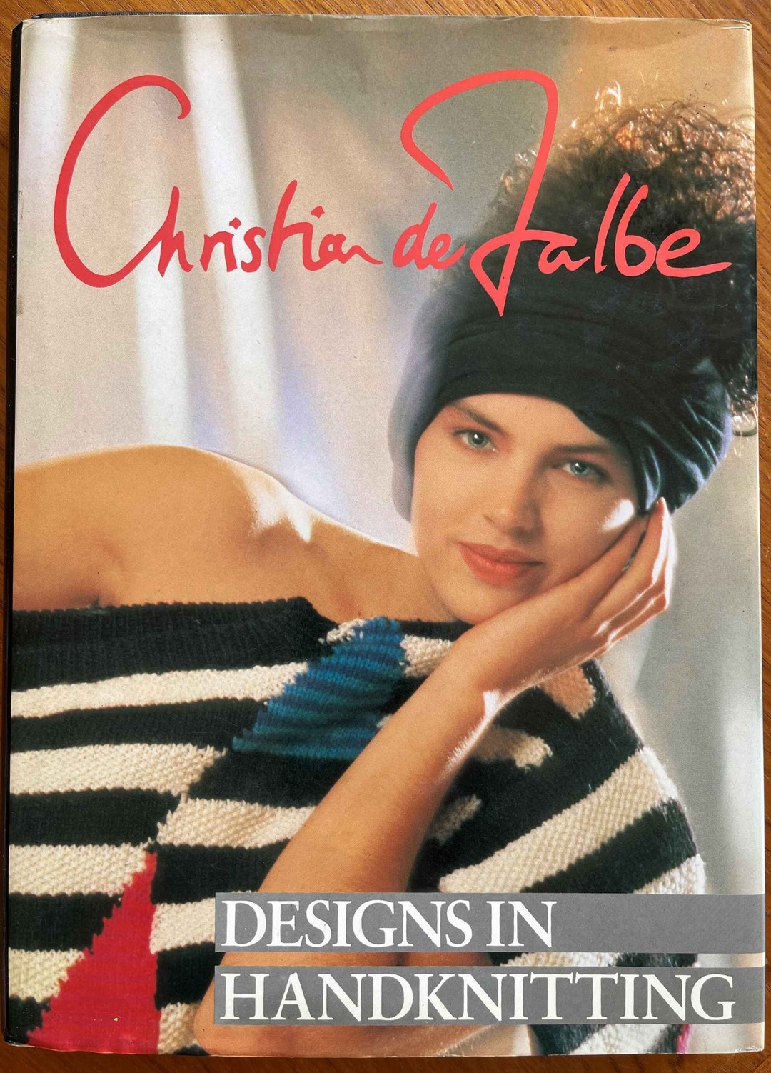 Book ''designs in Handknitting'' by Christian De Falbe - Etsy