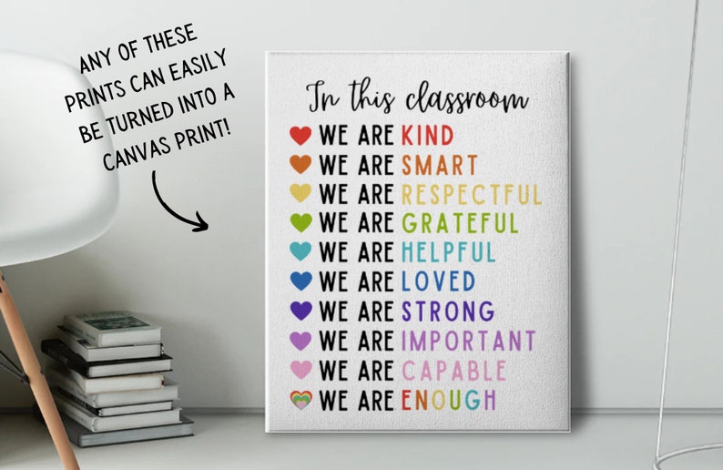 In This Classroom Poster Printable Classroom Decor - Etsy