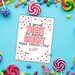 Printable Valentine's Day Cards | Valentine's Treat Tag for Class ...