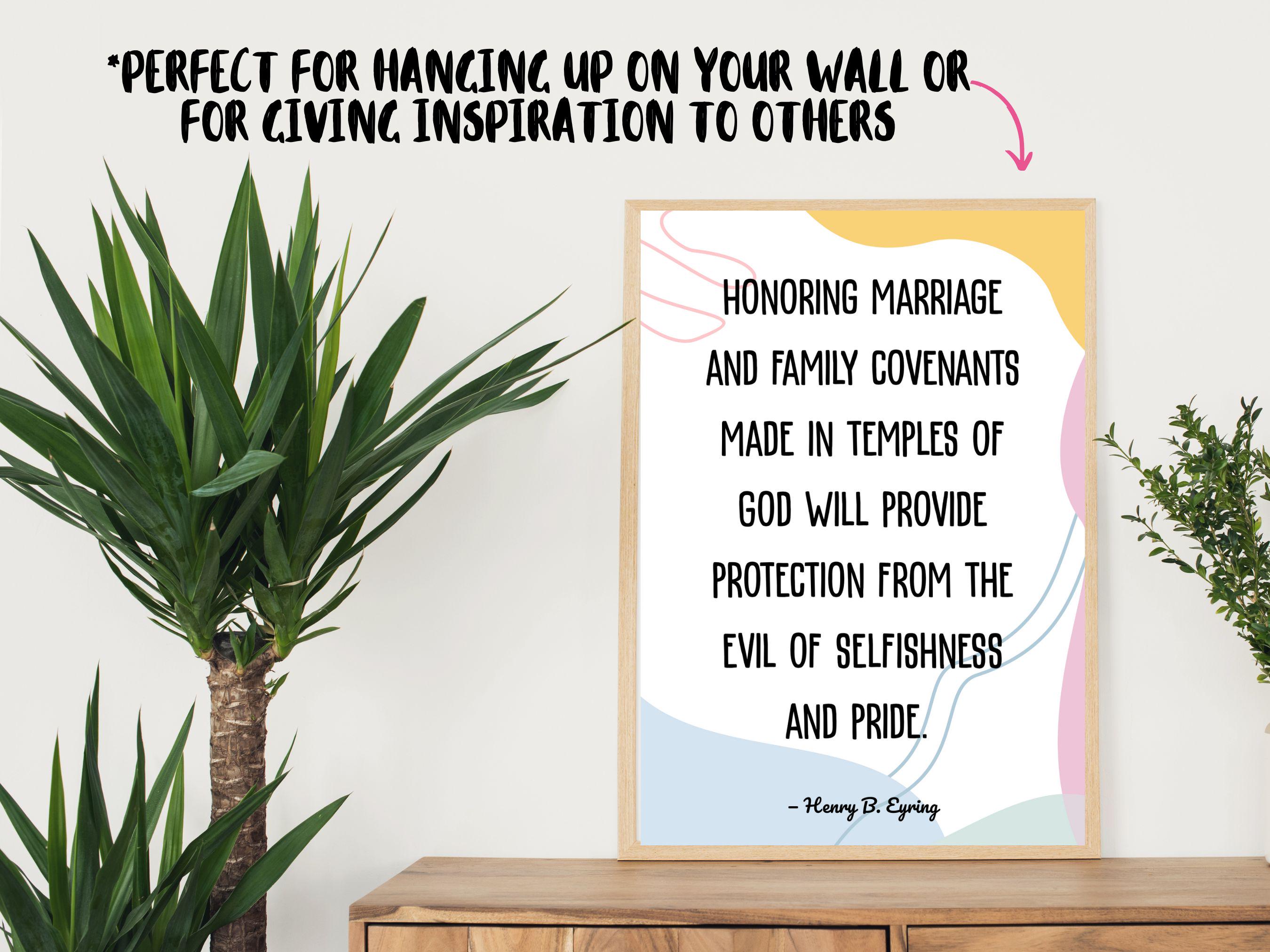 Printable LDS Quotes About Marriage | LDS Wedding Cards | LDS Quotes ...