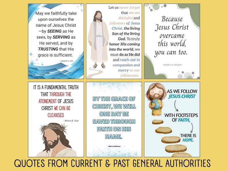 LDS Quotes About Jesus Christ | Printable LDS Quotes About Jesus ...
