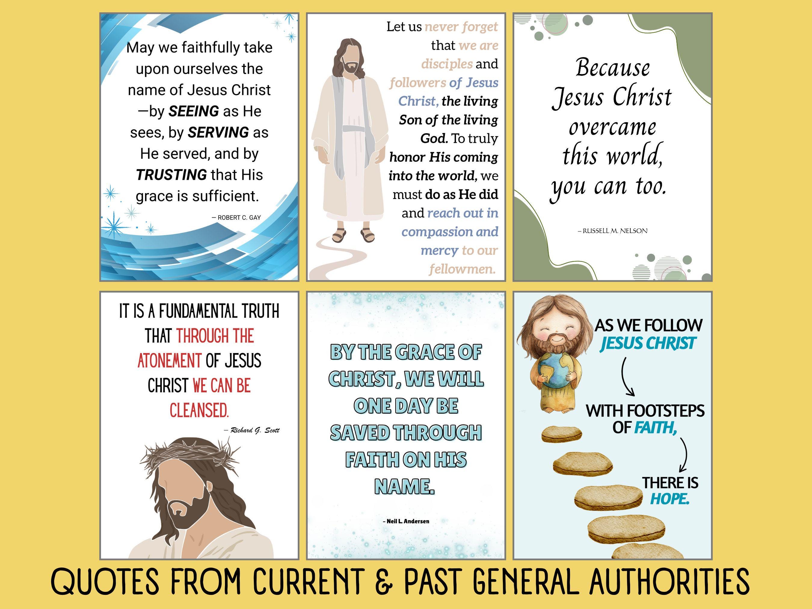LDS Quotes About Jesus Christ | Printable LDS Quotes About Jesus ...