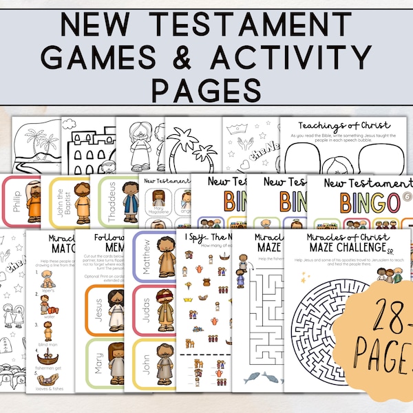 Bible Games - Etsy