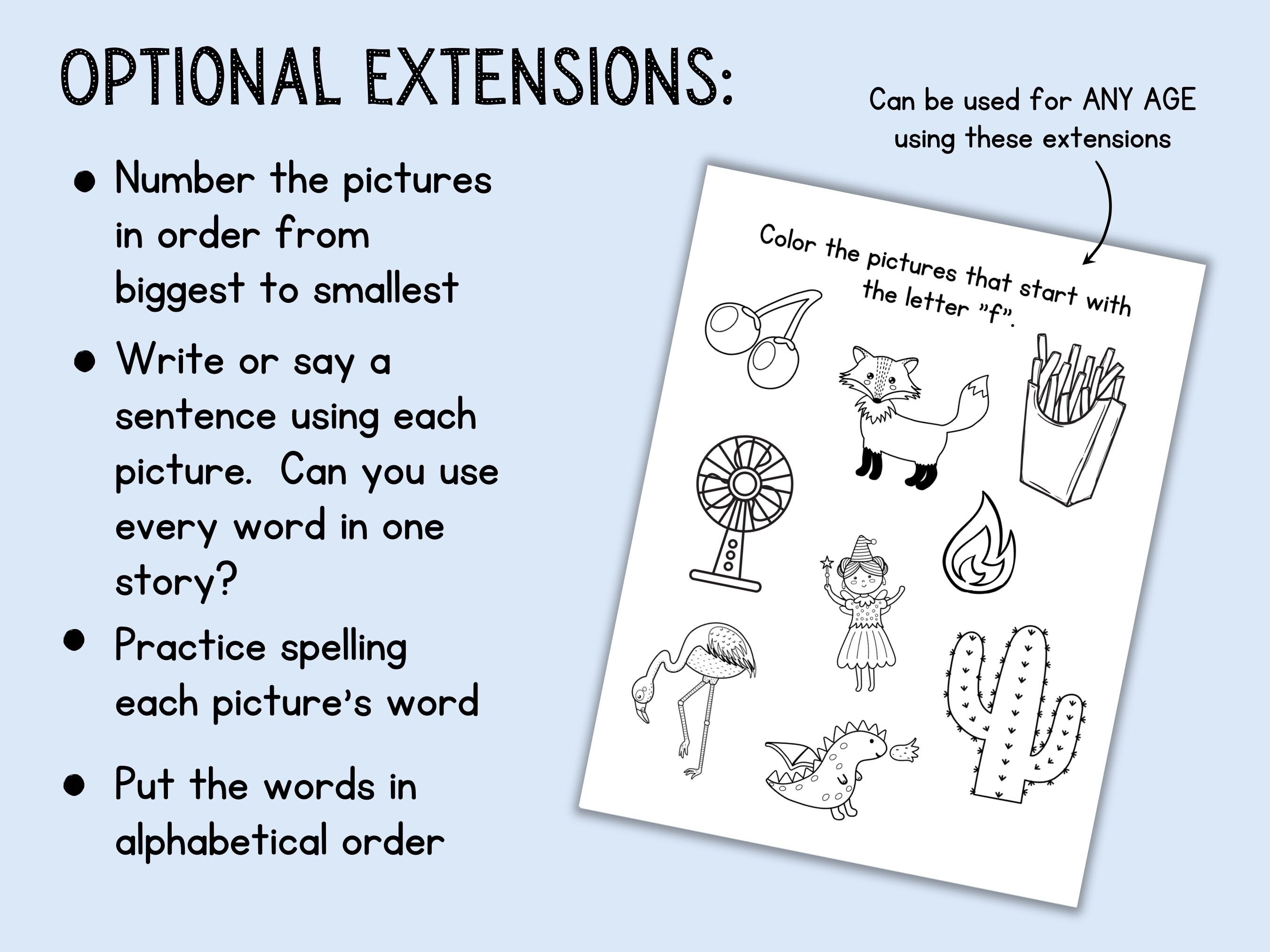 ABC Coloring Pages for Kids ABC Practice Worksheets Printable Coloring ...