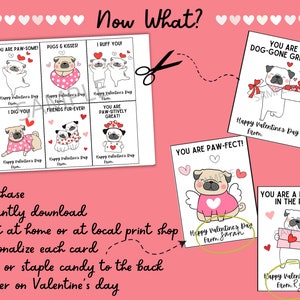 Cute Dog Valentines Day Cards | Printable Dog Valentines for Kids ...