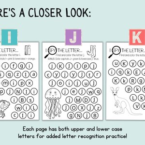 I Spy... Abcs Printable Worksheets | Kids Alphabet Activities ...