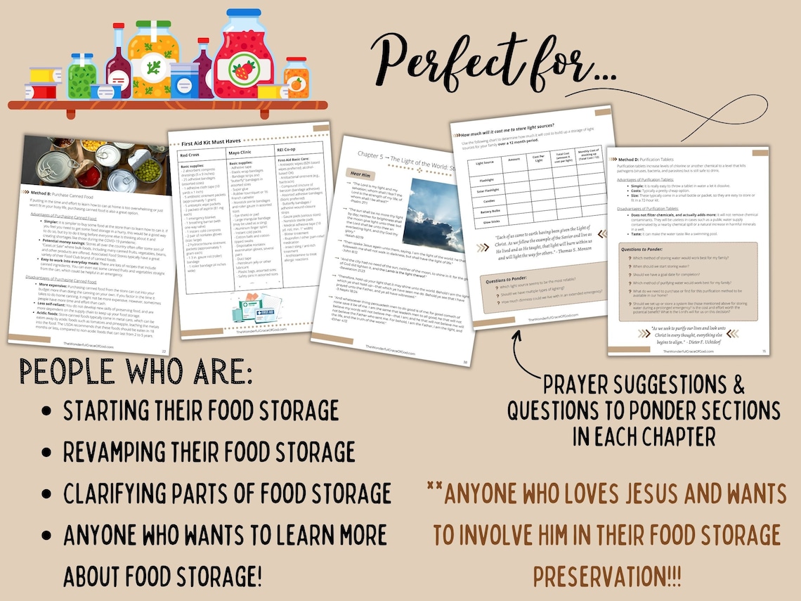 The Ultimate Guide to LDS Food Storage | Food Storage Guide | LDS Books ...