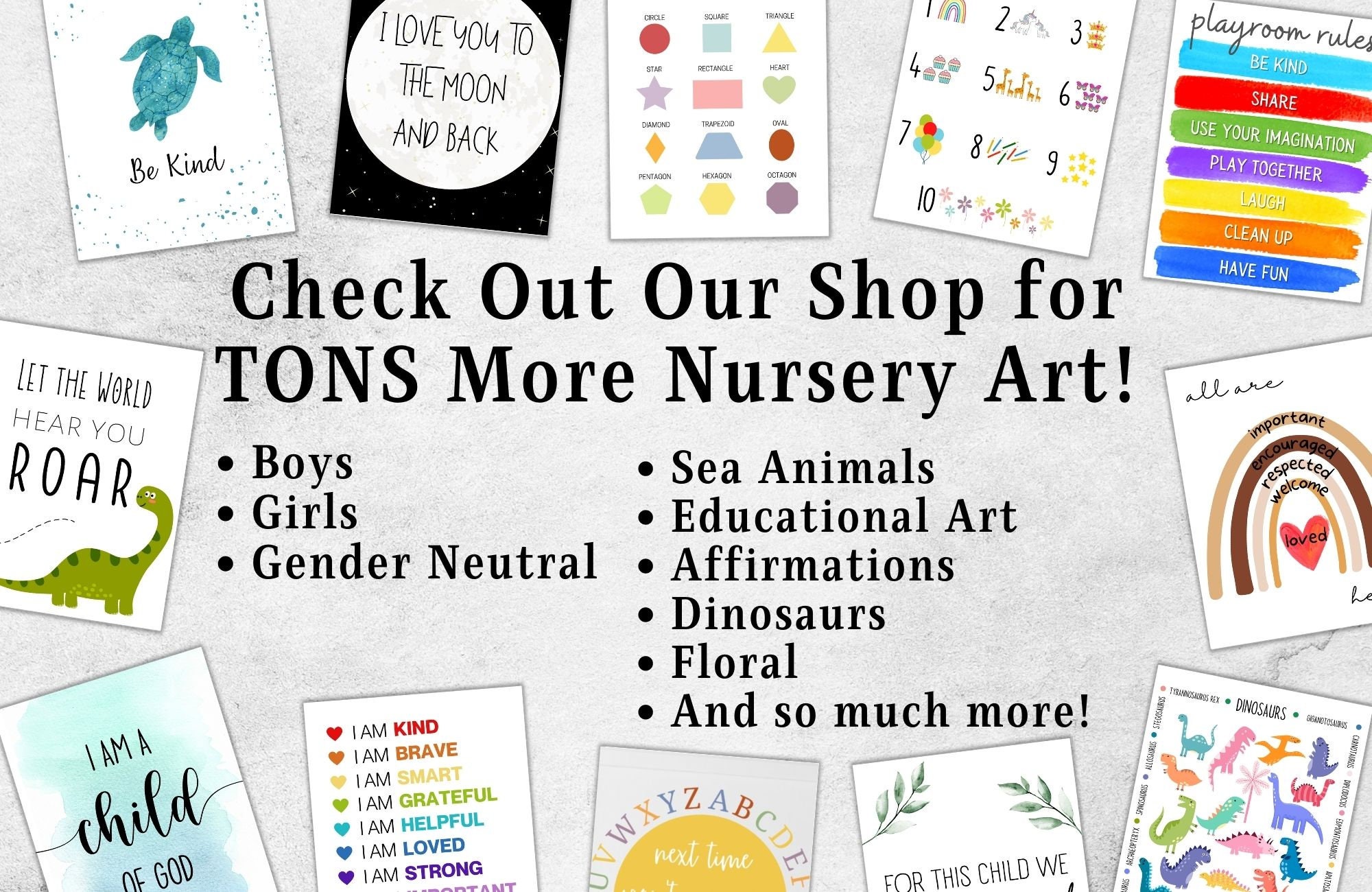 All Are Welcome Here Rainbow Art | Diversity Art | Printable Wall Art ...