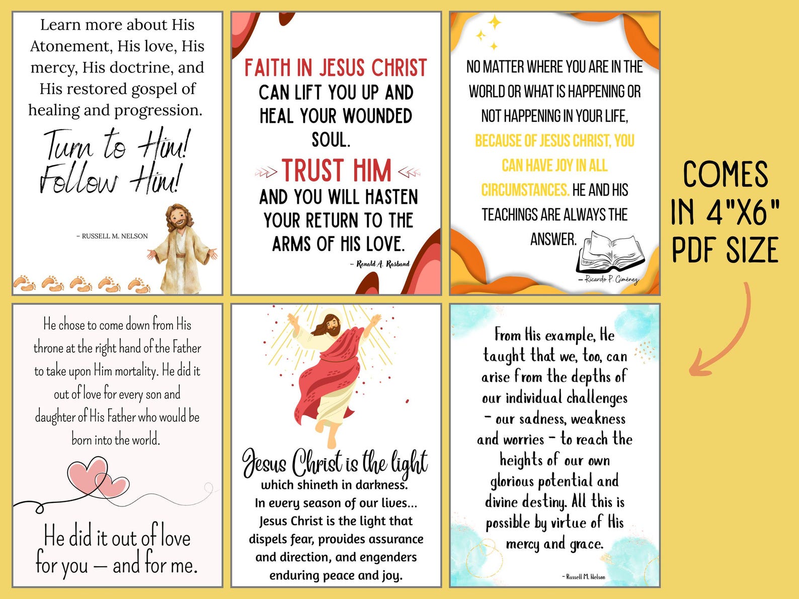 LDS Quotes About Jesus Christ | Printable LDS Quotes About Jesus ...