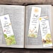 Printable Bible Verse Bookmarks | Set of 20 Bookmarks| Instant Download ...