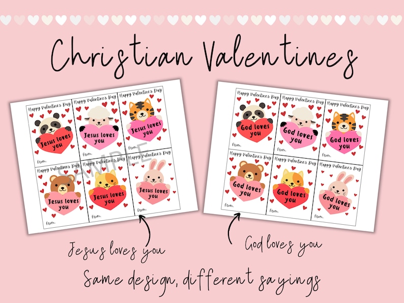 Christian Valentines | Printable Christian Valentines Day Cards | Gods ...