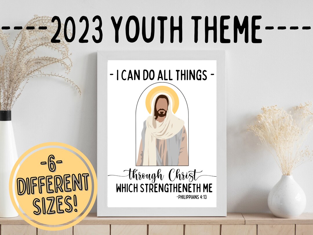 I Can Do All Things Through Christ Prints Watercolor Jesus Christ Bible ...