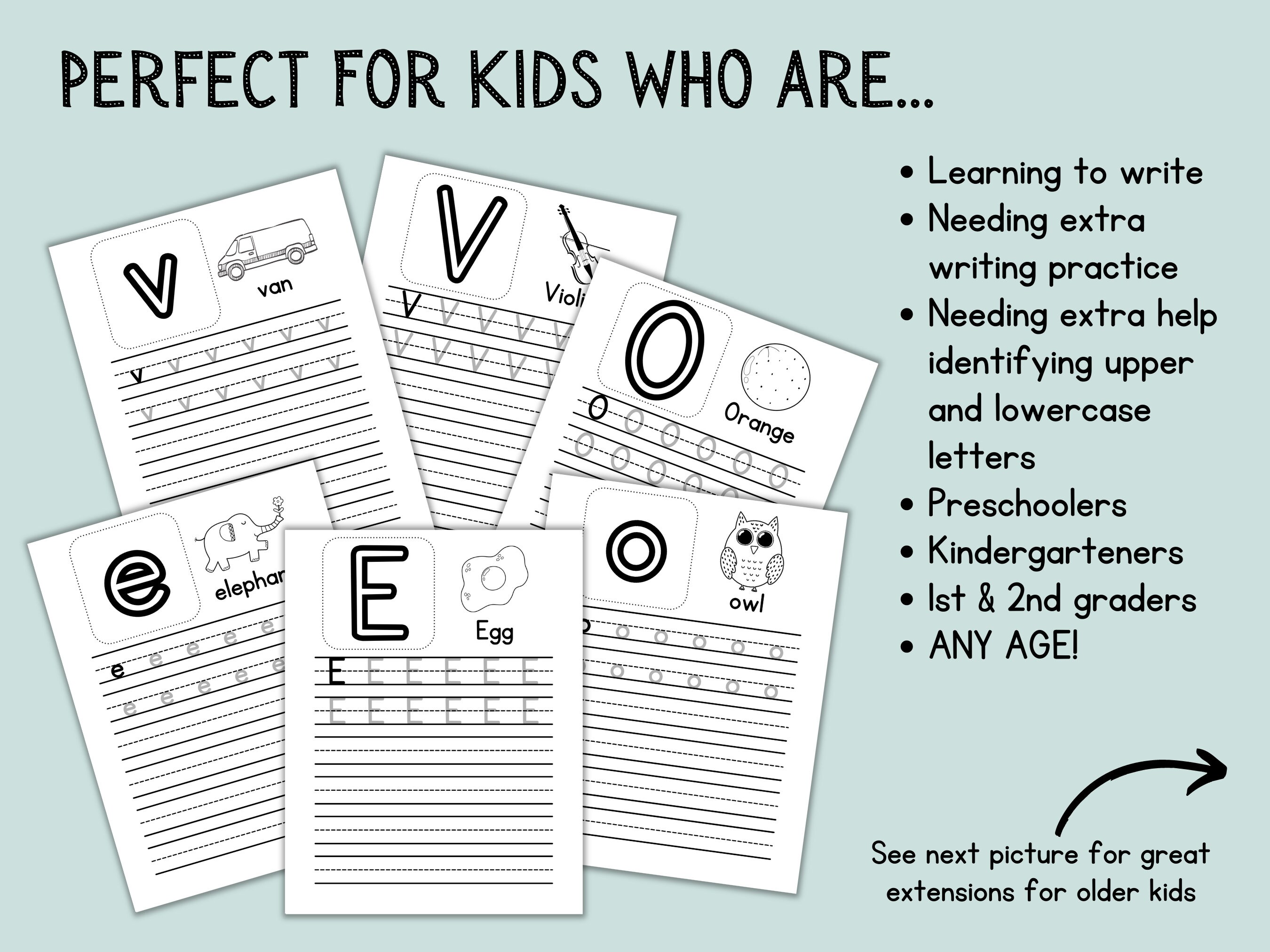 ABC Practice Coloring Pages | Printable Worksheets | Alphabet ...