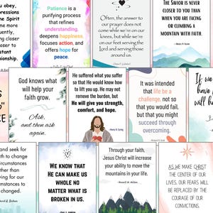 50 Printable LDS Quotes | Inspirational LDS Wall Art | LDS Gifts ...