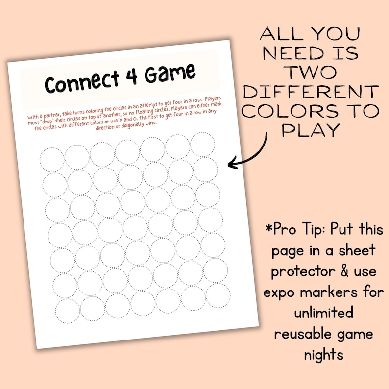 Printable Pen and Paper Games Pack | 5 Fun Classics for Kids | Tic Tac ...