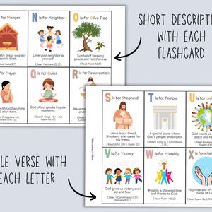 ABC Bible Flashcards | Printable Alphabet Flashcards for Christian Kids ...