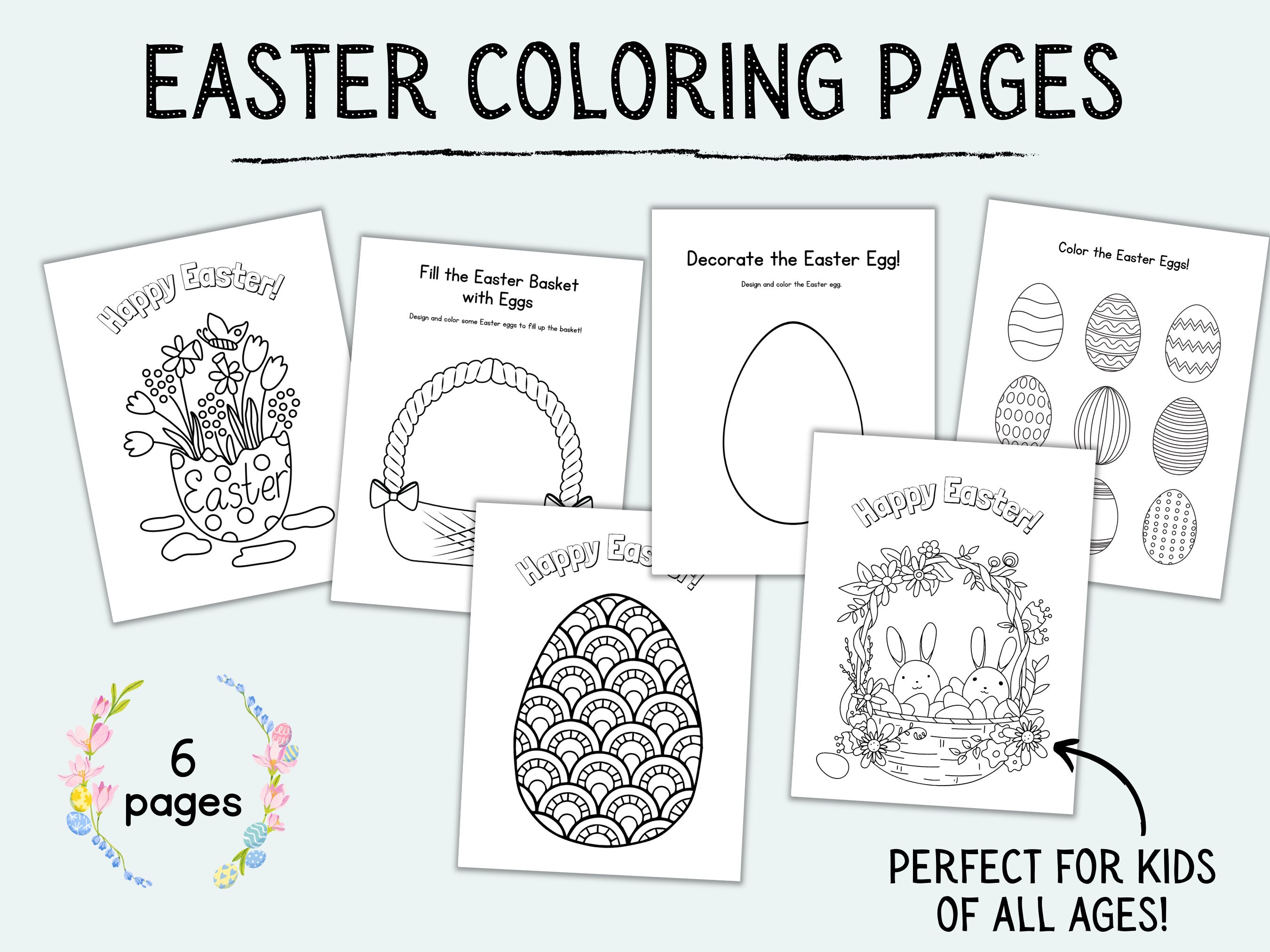 Easter Game Set Printables | Easter Activity Sheets | Educational ...