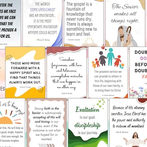 50 Printable LDS Quotes | Inspirational LDS Wall Art | LDS Gifts ...