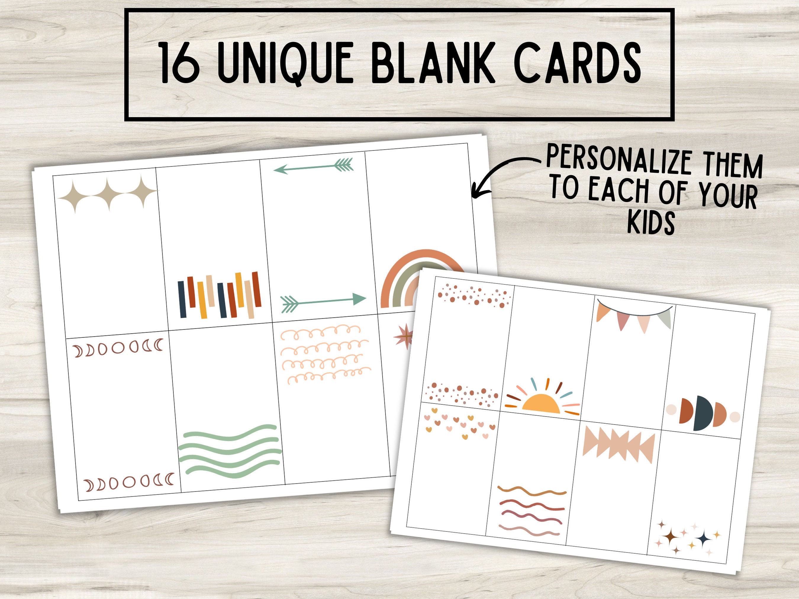 Kids Positive Affirmation Lunchbox Notes Printable | Childrens ...