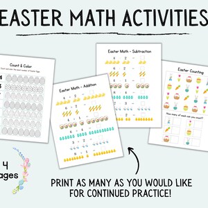Easter Game Set Printables | Easter Activity Sheets | Educational ...