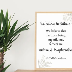 LDS Father's Day Quotes Printable | Father's Day Gifts | Father's Day ...