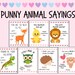 Cute Animal Valentines Day Cards | Printable Animal Valentines for Kids ...