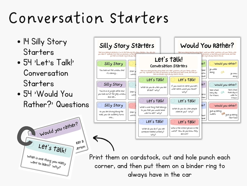 Road Trip Activity Printables Travel Kid Games Bundle - Etsy