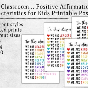 In This Classroom Poster Printable | Classroom Decor | Classroom Rules ...