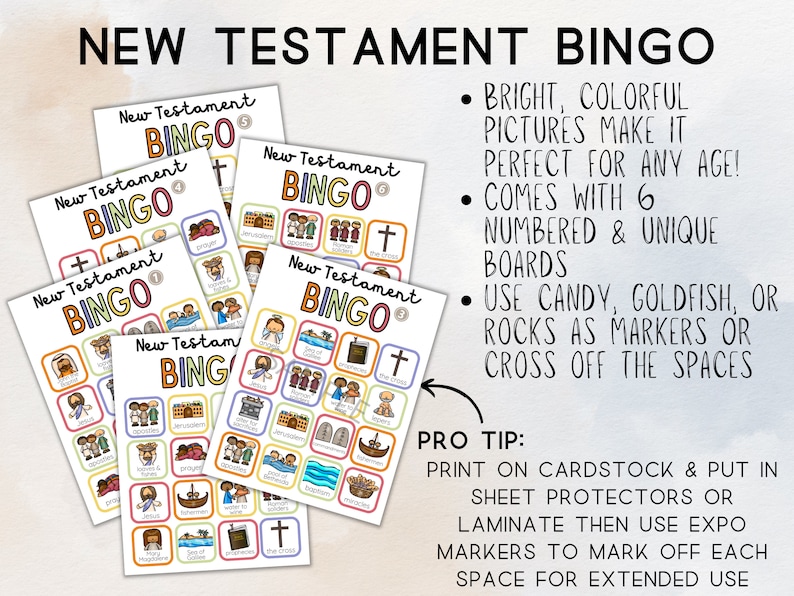 New Testament Kids Activity Bundle | Printable Bible Games for Kids ...