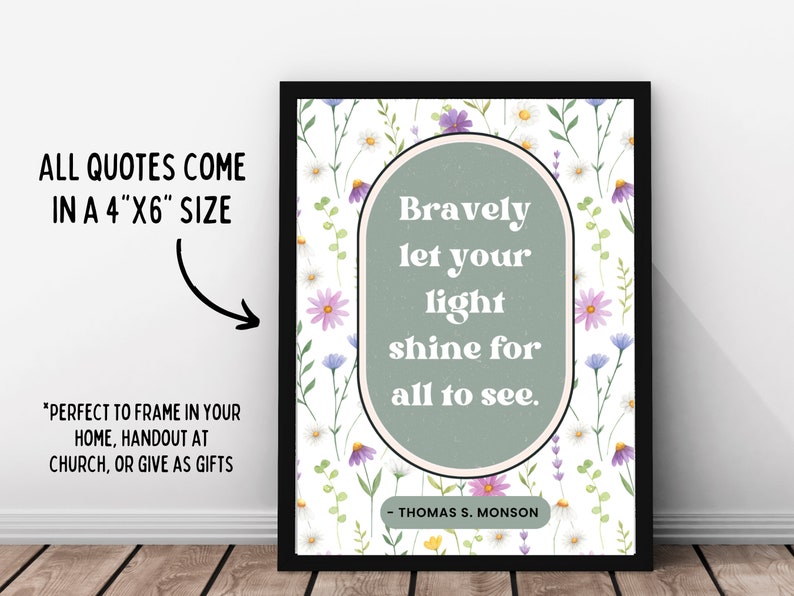 LDS Quotes From General Conference | Printable LDS Quotes | LDS General ...