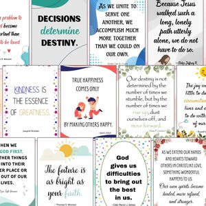 50 Printable LDS Quotes | Inspirational LDS Wall Art | LDS Gifts ...